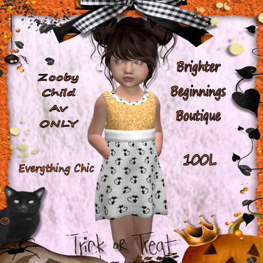 Second Life Marketplace - ::BBB:: Halloween Dress 2a-o Simple Dress ...
