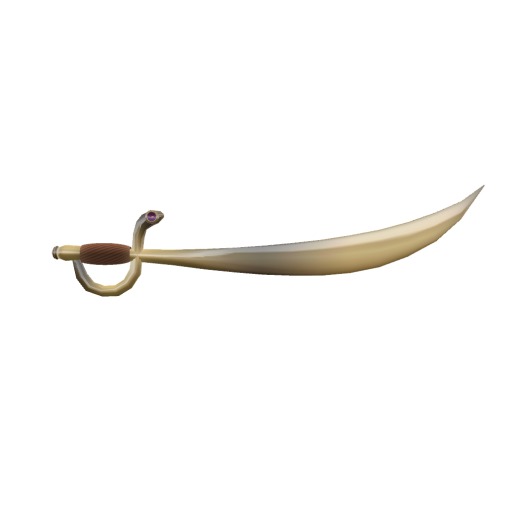 Second Life Marketplace - (7S) Rare Salvage: Jeweled Cutlass - Pirate Sword