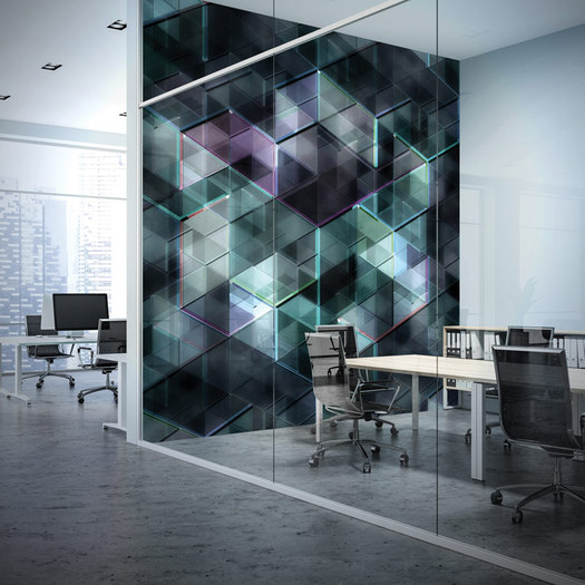 Second Life Marketplace - Loft Luxury Prismatica Glass Dark wall ...