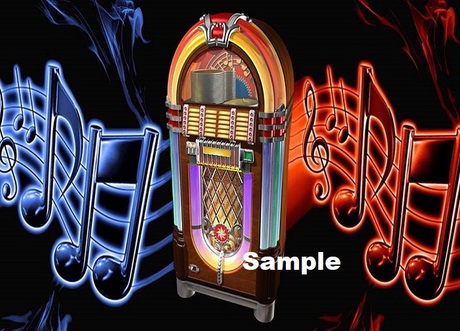 Second Life Marketplace - Jukebox Rock n Roll Texture CMT