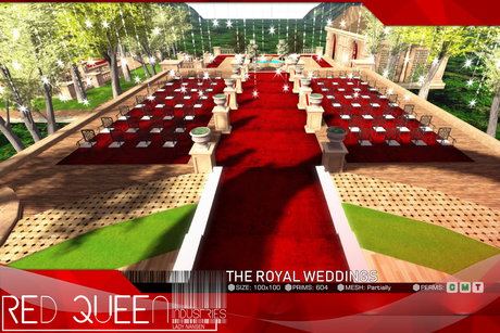 Second Life Marketplace - 【ⓇⓆ】The Royal Weddings (Weddings Setup)