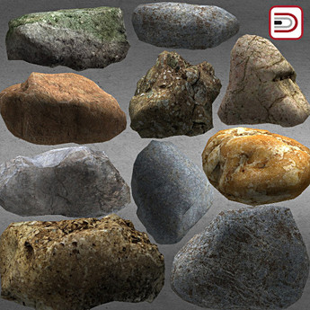 Second Life Marketplace - [Danielito] Rocks Collection Pack 01