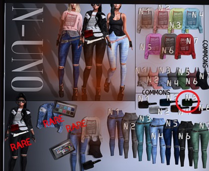 Second Life Marketplace - N-Uno - Rita Bag // N 5