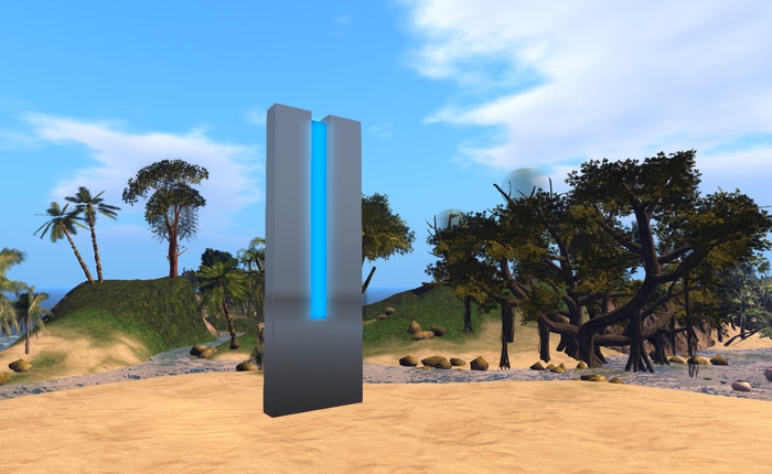 Second Life Marketplace - Monolith Blue/Silver