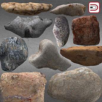 Second Life Marketplace - [Danielito] Rocks Collection Pack 02