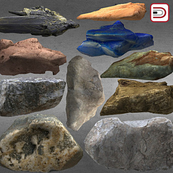Second Life Marketplace - [Danielito] Rocks Collection Pack 03