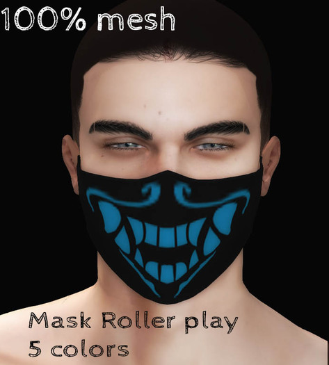Second Life Marketplace - !seek! Mask Roller play 5 colors