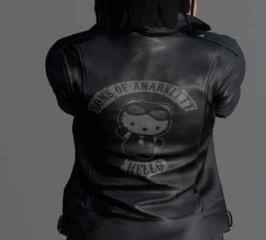 Second Life Marketplace - Anarchy Kitty Jacket "Sons of Anarkitty"