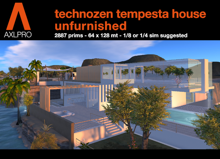 Second Life Marketplace - AXL pro Plus - Technozen Tempesta House ...