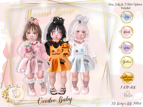 Second Life Marketplace - :Hunni Bun: Voodoo Baby Sky BB & TD Baby ...