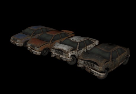 Second Life Marketplace - Pack Destroyed Cars