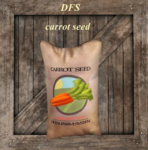 Second Life Marketplace - carrot seed DFS storage vendor crate bc