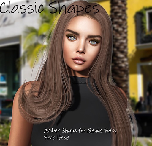 Second Life Marketplace - Classic Shapes -Amber Shape for Genus Baby ...