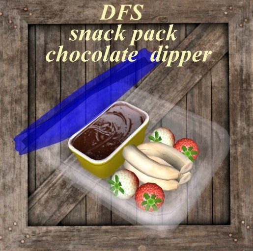 Second Life Marketplace - snack pack chocolate dipper DFS storage ...