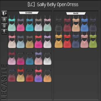 Second Life Marketplace - [LC] Sally Belly Open Dress