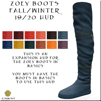 Second Life Marketplace - BM Zoey Boots Basics