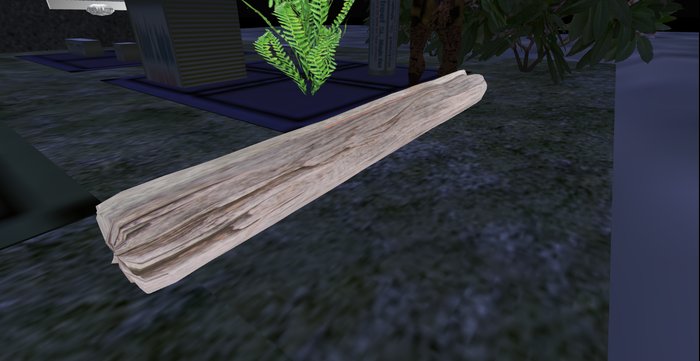 Second Life Marketplace - morewood log sculpted prim