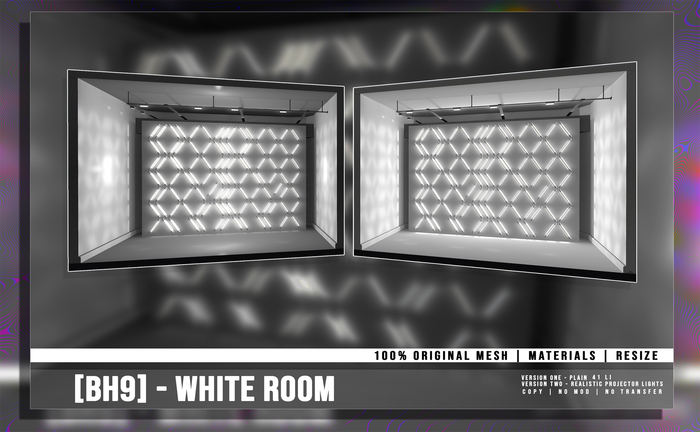 Second Life Marketplace - [BH9] - White Room
