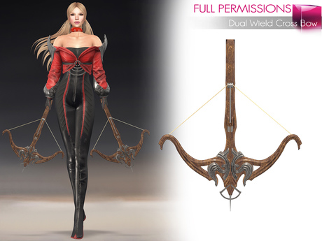 Second Life Marketplace - MI963169 Dual Wield Cross Bow