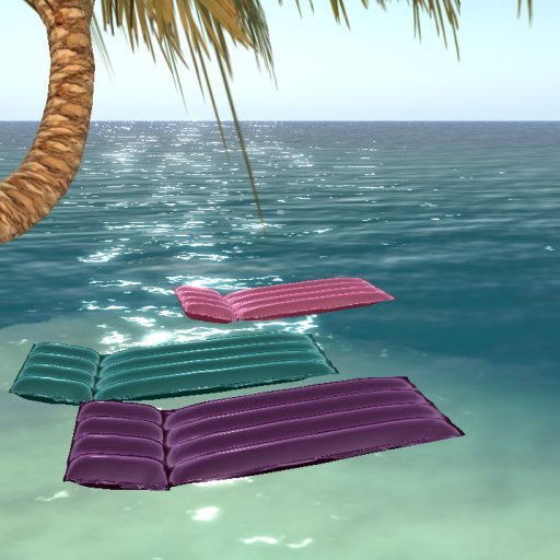 Second Life Marketplace - ::RHD:: Couples Float 3pk - teal/pink/purple ...