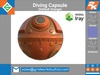 Second Life Marketplace - Textures: Diving Capsule(Orange)