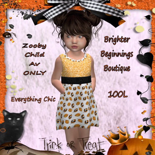Second Life Marketplace - ::BBB:: Halloween Dress 5b-o Simple Dress ...