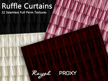 Second Life Marketplace - RP - 22 FAT PACK Ruffle Material Full Perm ...