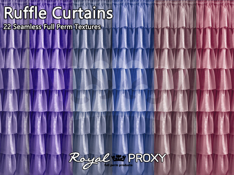 Second Life Marketplace - RP - 22 FAT PACK Ruffle Material Full Perm ...