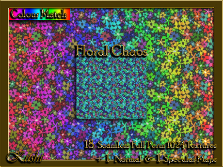 Second Life Marketplace - Floral Chaos Textures