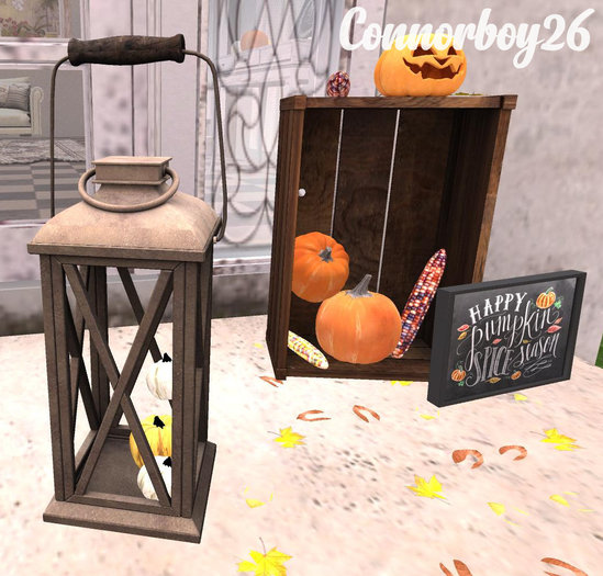 Second Life Marketplace - .:Bee designs:. Fall Cottage Gacha Lantern ...