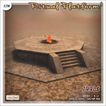 Second Life Marketplace - V/W] Ritual Platform I - Medieval fantasy ...