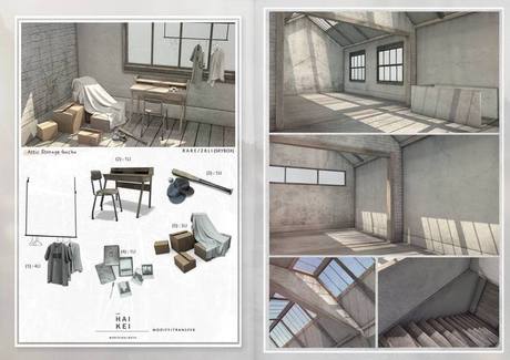 Second Life Marketplace - HAIKEI: Attic Storage Gacha {4}