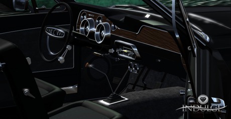 Second Life Marketplace - .::Indulge::. 68 stang black on black custom