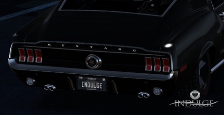 Second Life Marketplace - .::Indulge::. 68 stang black on black custom