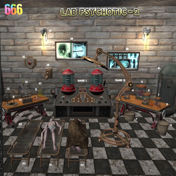 Second Life Marketplace - 21 [666] Lab Psychotic 1