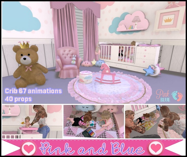Second Life Marketplace - Dream Nursery-Baby .TD