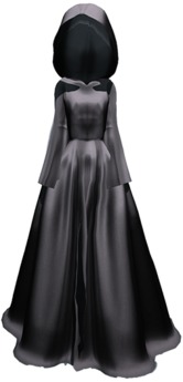 Second Life Marketplace - Kemono Clothes , fuayu Dark Cloak grey