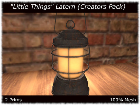 Second Life Marketplace - "Little Things" Latern Creators Pack