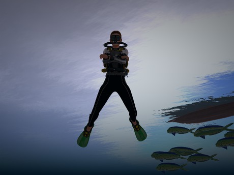 Second Life Marketplace - In-water Scuba Dive Poses