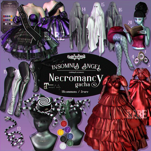 Second Life Marketplace - Insomnia Angel . necromancy -2- miss angelic ...