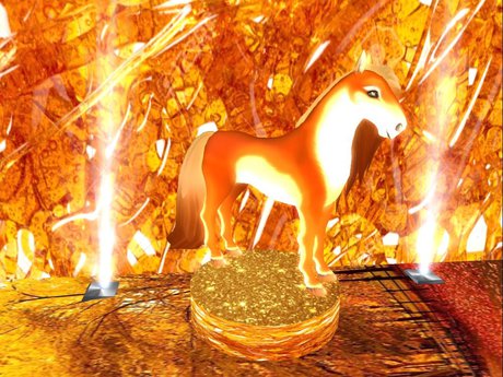 Second Life Marketplace - Amaretto Breedable Bundle- Overo Amber