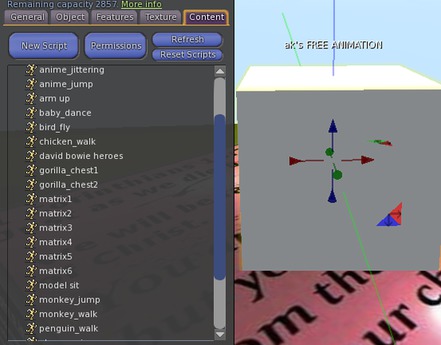 Second Life Marketplace - FREE box with animations