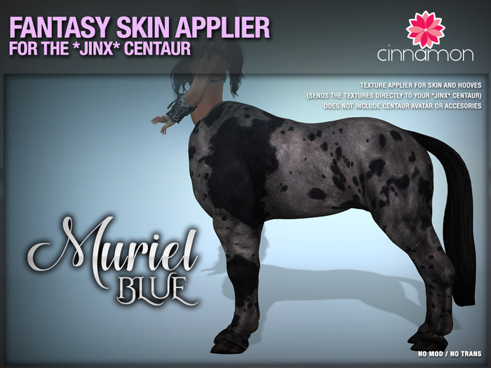 Second Life Marketplace - *CINNAMON* Jinx Centaur - Muriel Blue