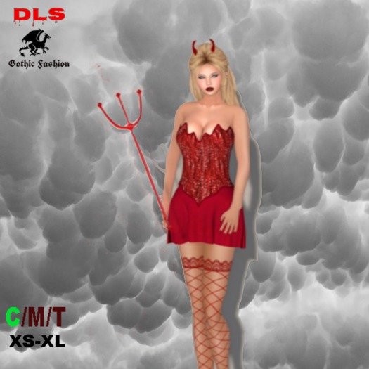 Second Life Marketplace Halloween Sexy Devils Wife Boxed