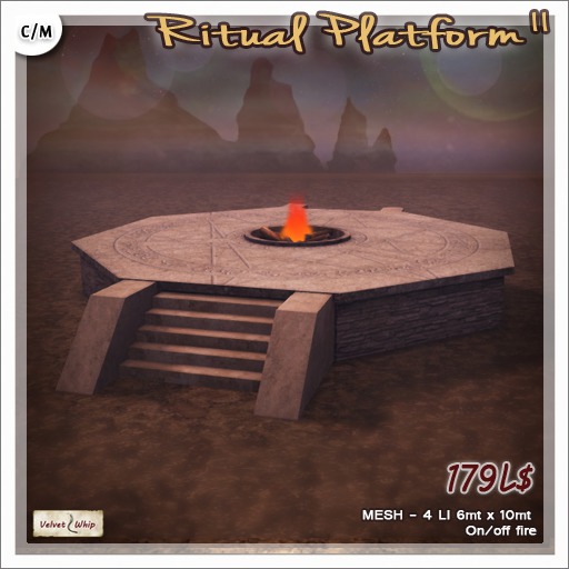 Second Life Marketplace - V/W] Ritual Platform II - Medieval fantasy ...