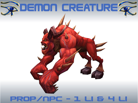 Second Life Marketplace - DEMON CREATURE - BEAST