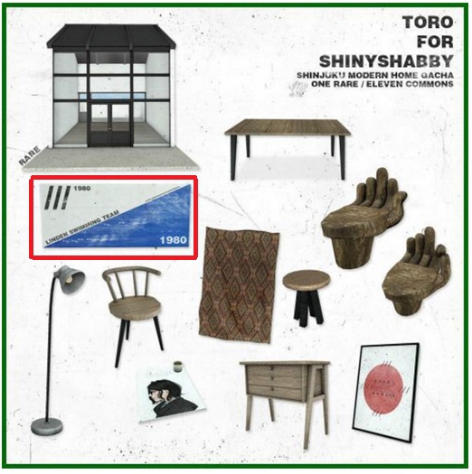 Second Life Marketplace - Toro. Swimming team poster