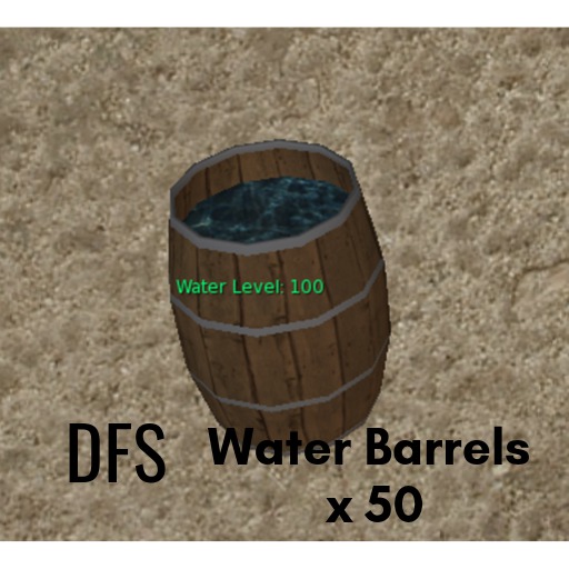 Second Life Marketplace - DFS Water x 50 Barrels