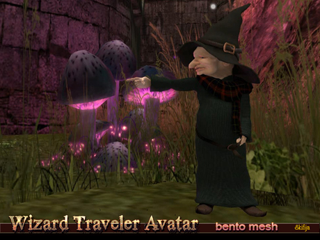 Second Life Marketplace - !SKIFIJA Wizard Traveler Avatar