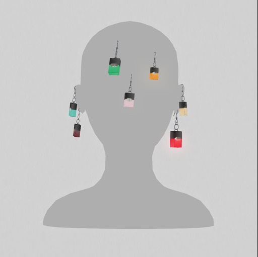 Second Life Marketplace - SCAM - Jule Pod Earring FATPACK